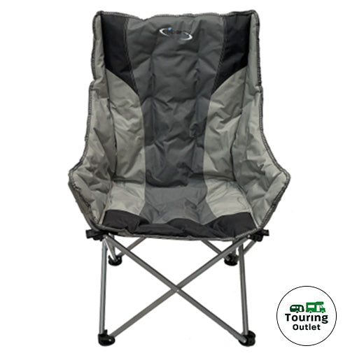 Liberty Comfort Heavy Duty Camping Chair - Grey – Touring Outlet Ltd