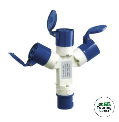 Mains 3-way Splitter – Touring Outlet Ltd